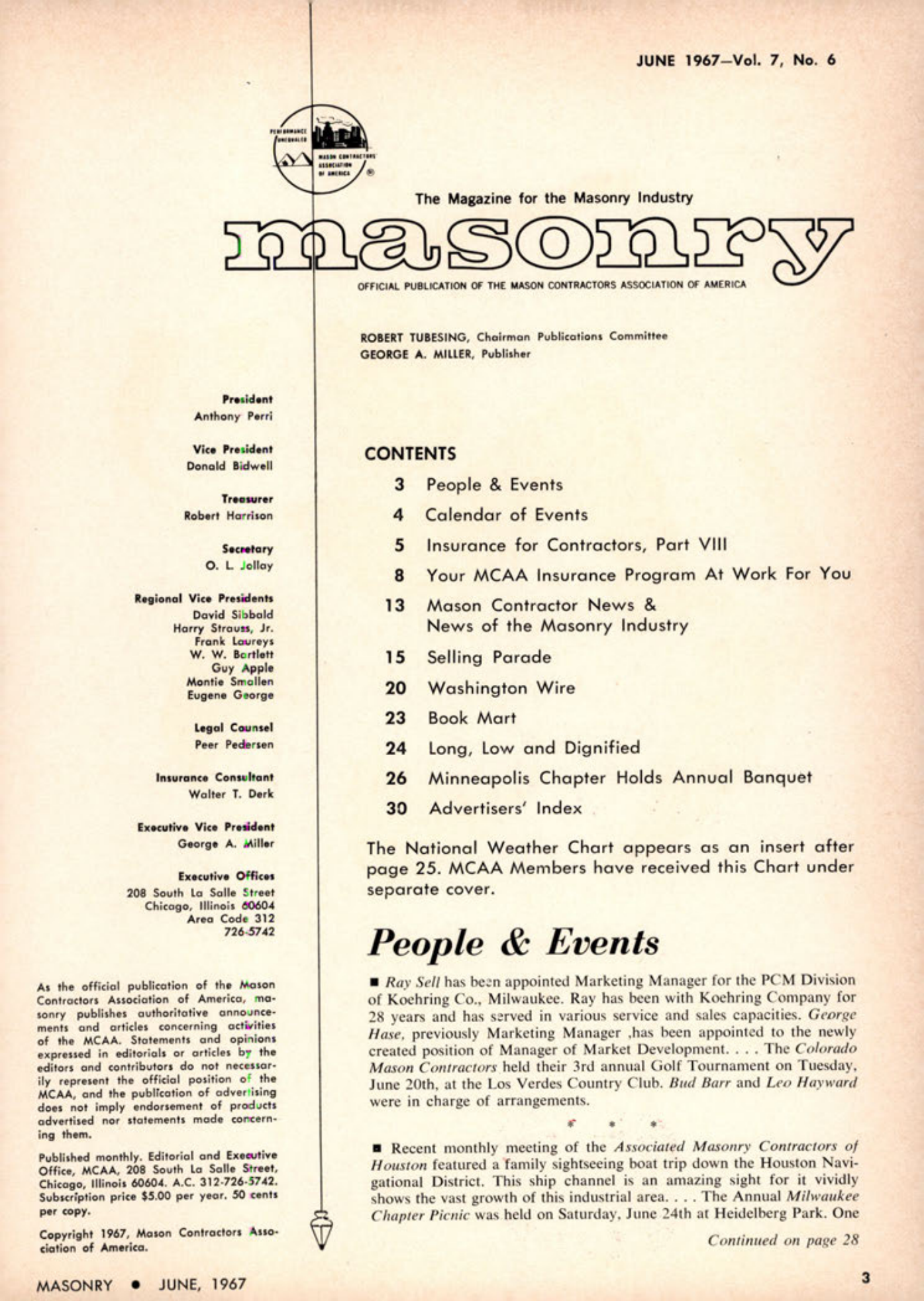 Masonry Magazine June 1967 Page. 3